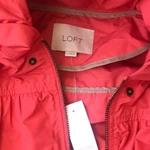 LOFT | Jackets & Coats | Loft Rain Jacket S Nwt | Poshmark